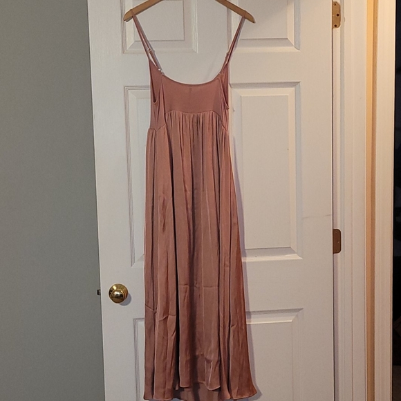Dresses | Rose Colored Spaghetti Stripped Sundress | Poshmark